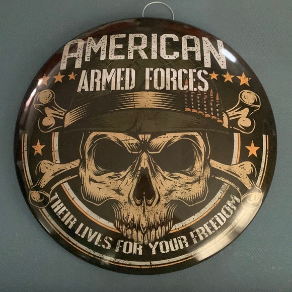 Wall Decor | Nwt Armed Forces Metal Sign | Poshmark
